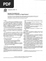 Astm D1621 | PDF | Deformation (Engineering) | Strength Of Materials