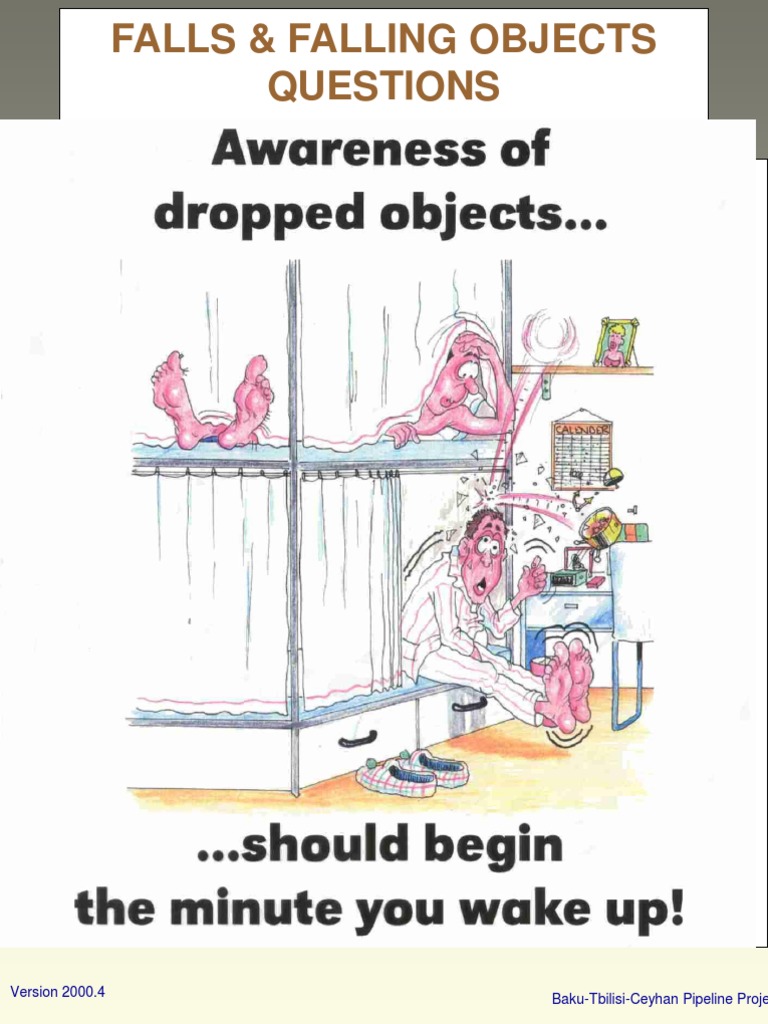 Falls and Falling Objects | PDF | Safety | Personal Protective Equipment