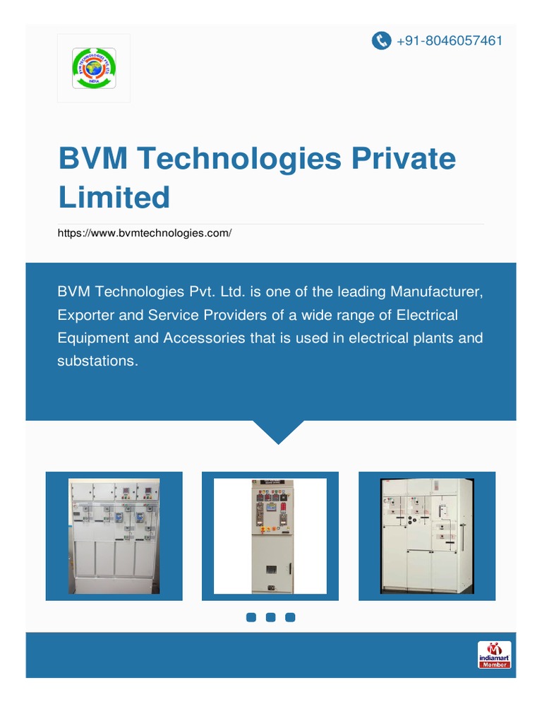 BVM Tech | PDF | Electrical Substation | Electric Power Distribution