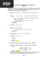 Grade 8 MTAP Questions With Solutions | PDF | Fraction (Mathematics ...
