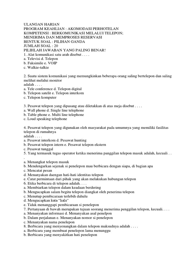 Soal MPK | PDF | Seni | Komputer