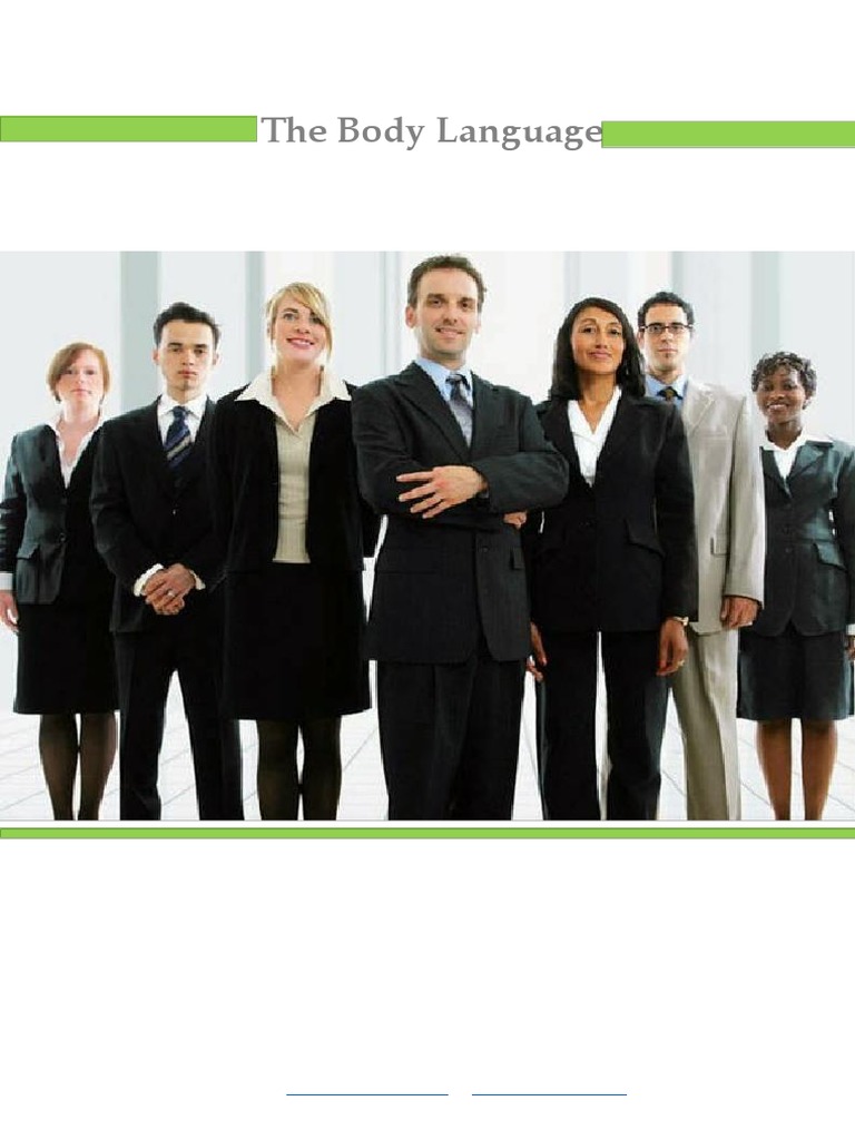 Body Language | PDF | Body Language | Nonverbal Communication