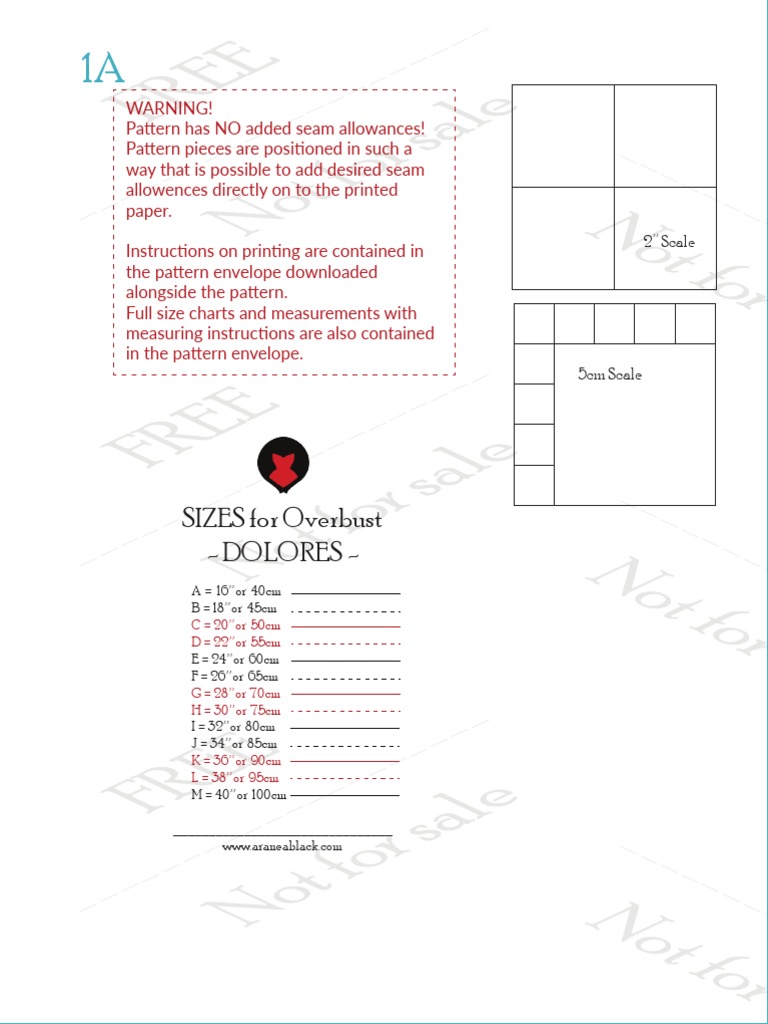 Overbust Corset Pattern DOLORES LETTER | PDF | Clothing