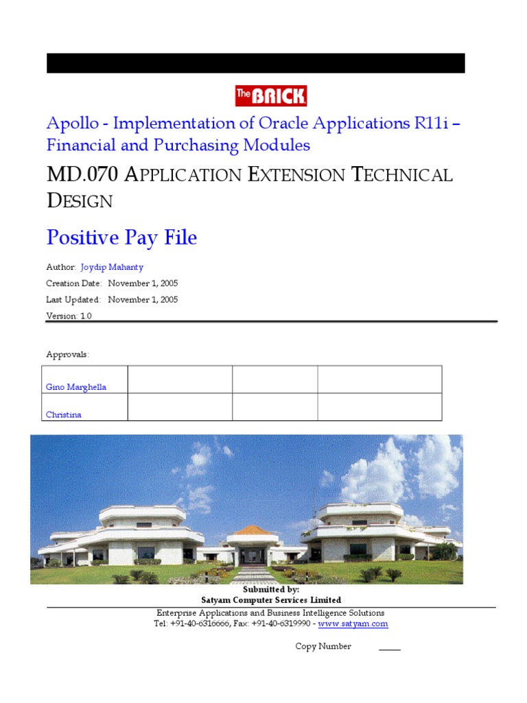 PPAY MD070 Application Extensions Technical Design V1.0 | PDF | Cheque | Payments