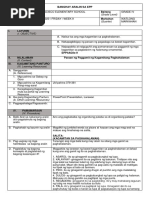 Grade 4 EPP Lesson Plan Quarter 4 | PDF