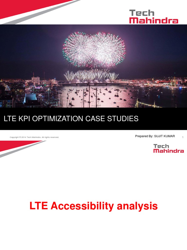 LTE KPI Optimization Case Studies | PDF | Electronics | Information And Communications Technology