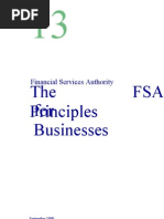 PRIN 2.1 The Principles: FCA Handbook | PDF | Conflict Of Interest ...