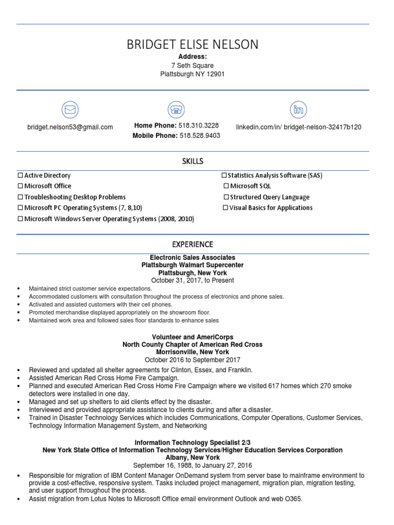 Bridget Resume 20200121 | PDF | Microsoft Access | Sas (Software)