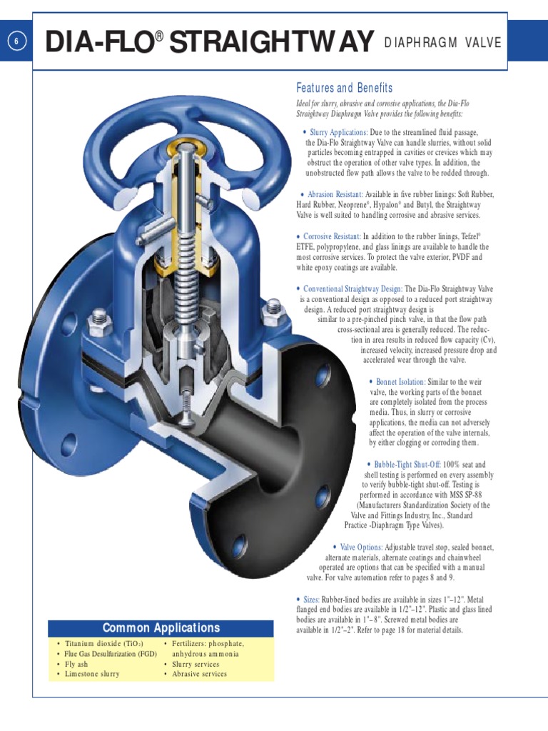 DVC 99straightway | PDF | Valve | Corrosion