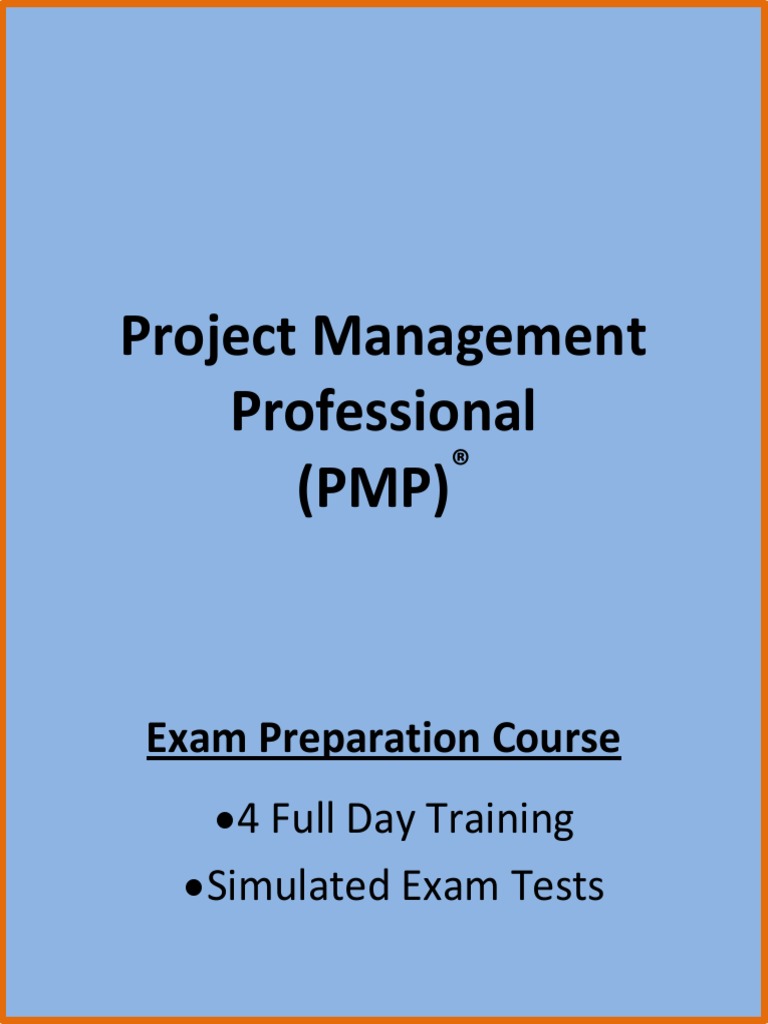 PMP Exam Prep Course Amin PDF | PDF | Project Management Professional ...