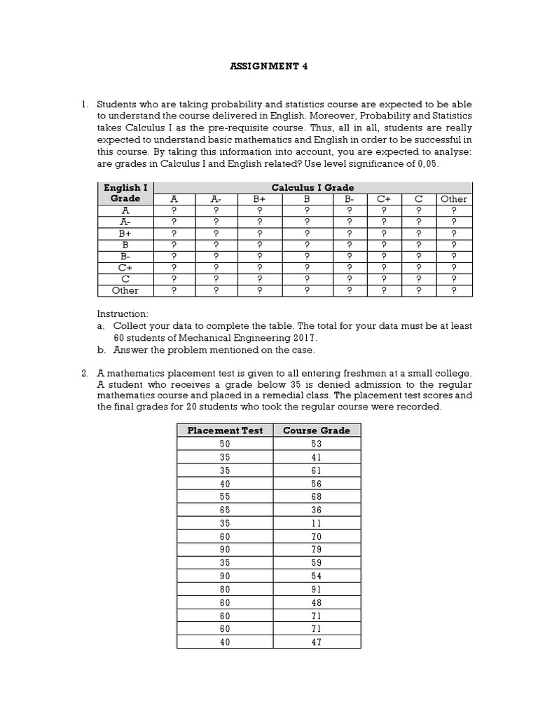Assignment Probstat Universitas Pertamina | PDF | Analysis | Science