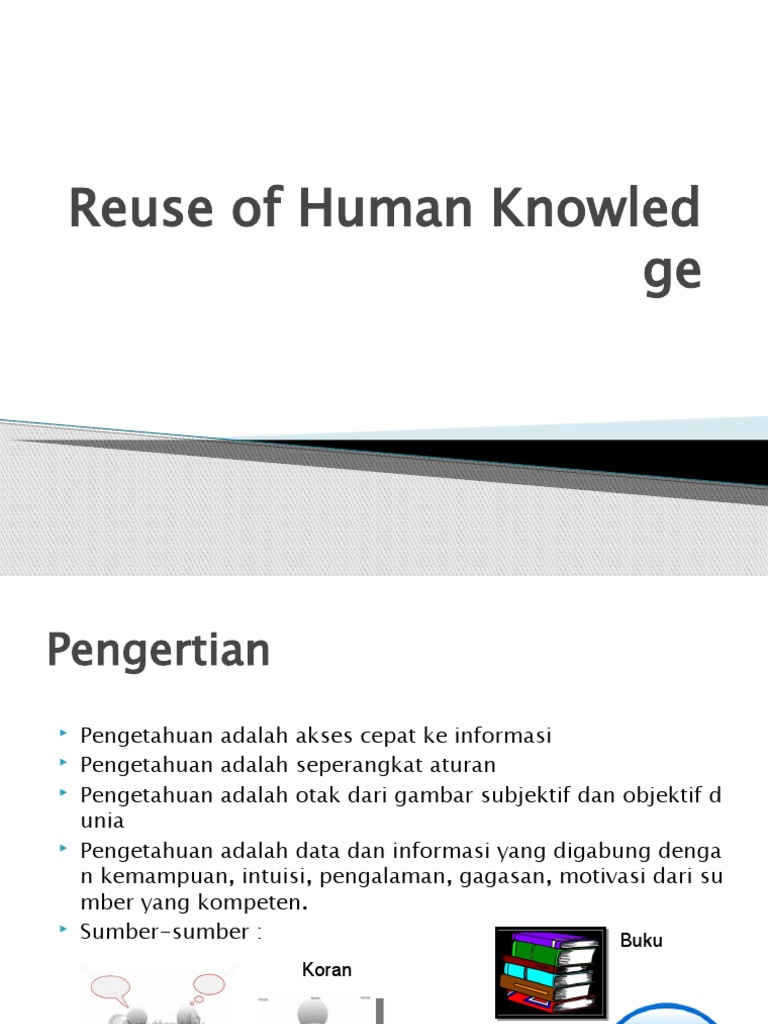 7# Reuse Human Knowledge | PDF