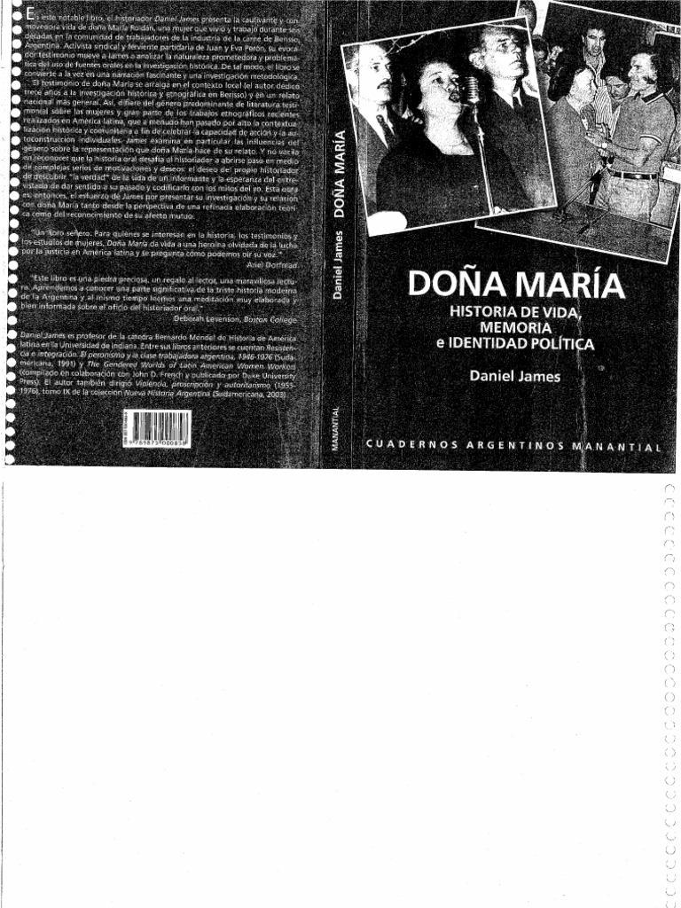 DOÑA MARIA, Daniel James PDF | PDF