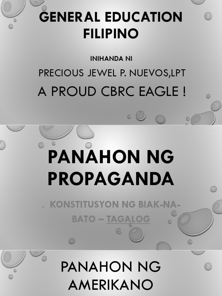 General Education Filipino Lecture | PDF