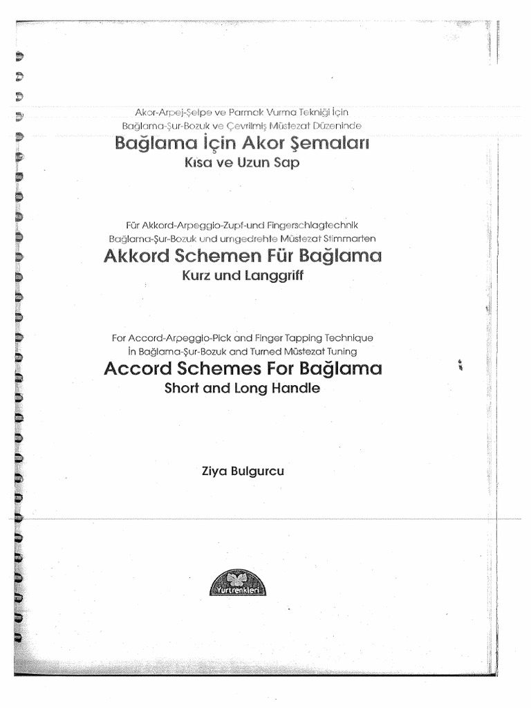 Chords in The Turkish Saz PDF | PDF