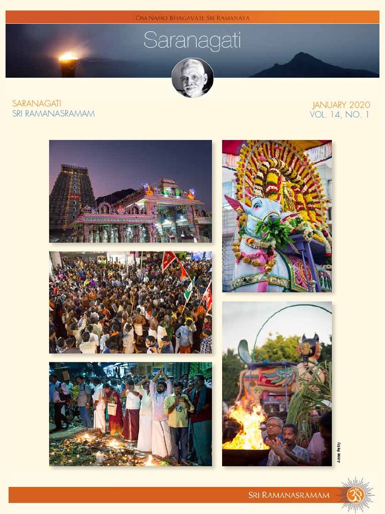 Saranagathi Enewsletter January 2020 | PDF | Ramana Maharshi | Religion ...