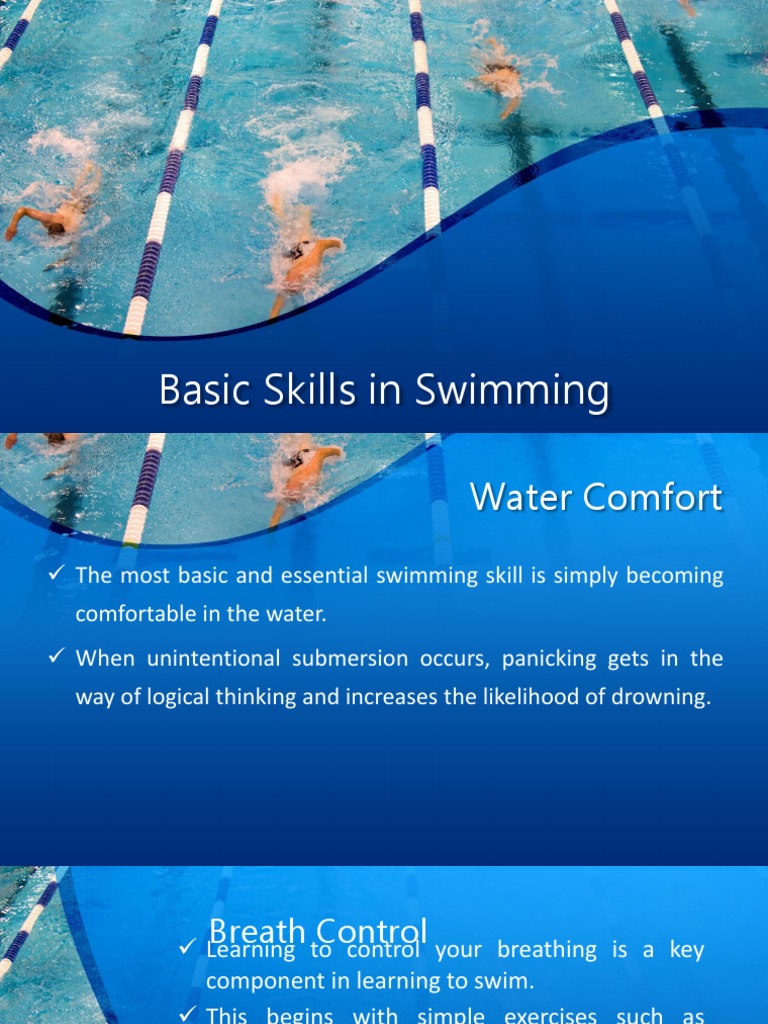 Essential Swimming Skills for Beginners | PDF | Racing | Games Of ...