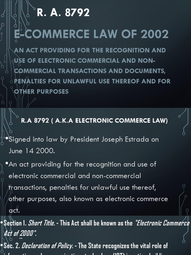 R A - 8792 | PDF | E Commerce | Computer Network