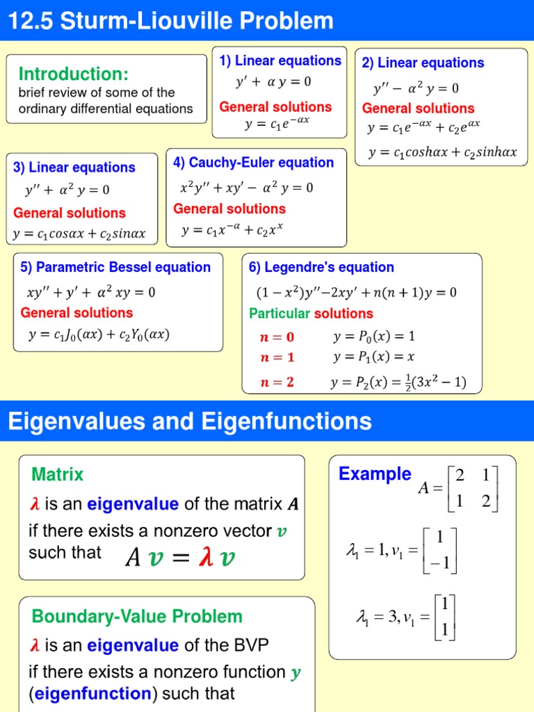 12 P 5 | PDF | Eigenvalues And Eigenvectors | Equations