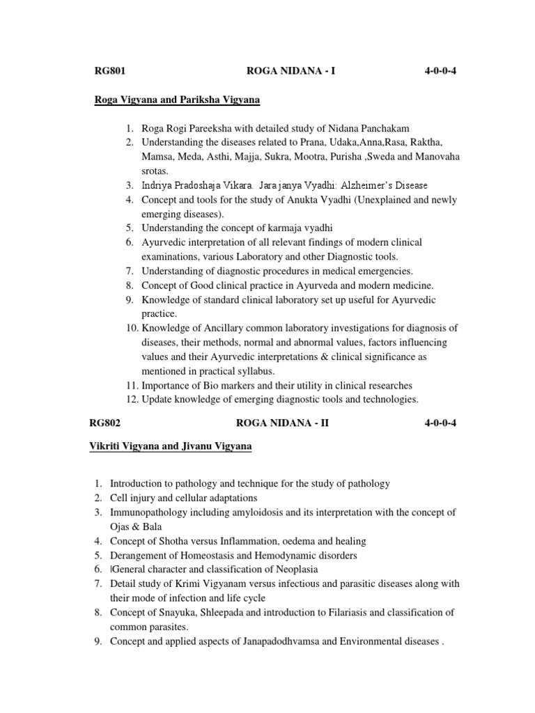 9 Roga-Nidana PDF | PDF | Ayurveda | Pathology