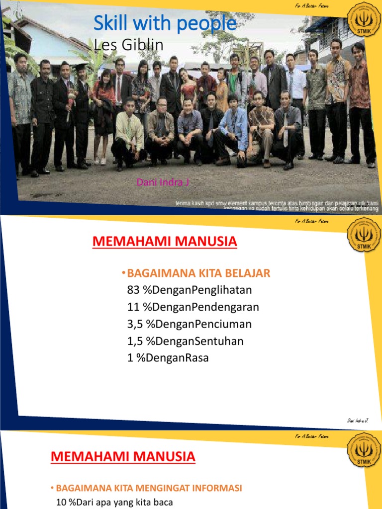 Skill With People | PDF