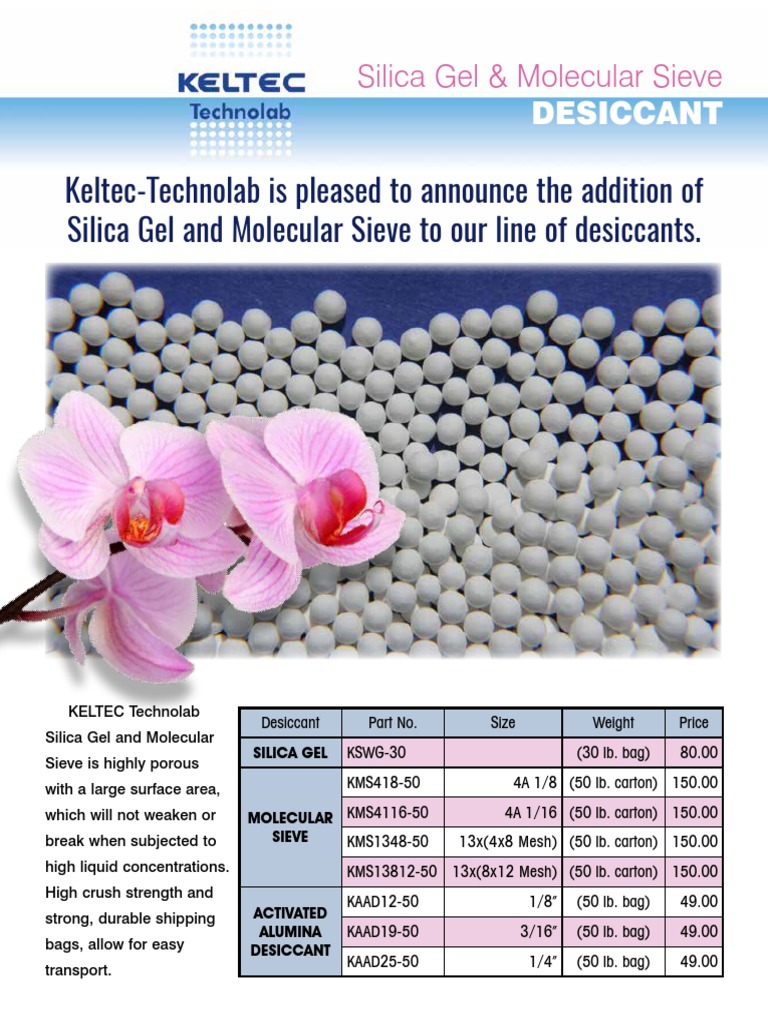 Silica Gel Molecular 2 | PDF