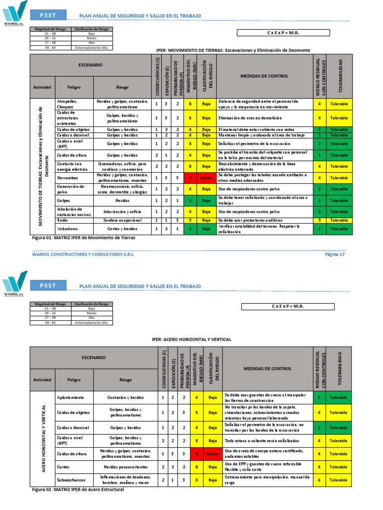 Matriz Iper | Andamio | Enfermedades y trastornos