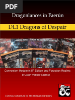 Dungeons and Dragons List of Modules | PDF | Dungeons & Dragons ...