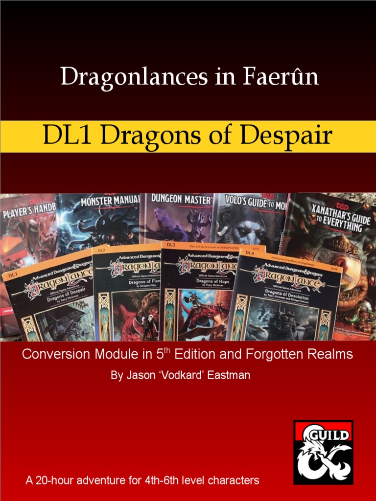 1047826-DIF DL1 Conversion Guide v2 6 | PDF | Dragonlance | Forgotten ...