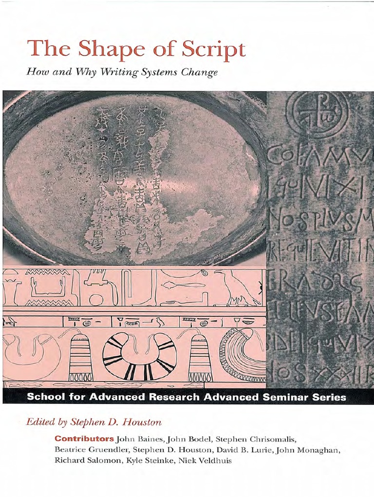 The Shape of Script, Stephen D. Houston | PDF | Alphabet | Latin