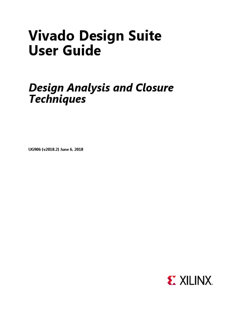 Ug906 Vivado Design Analysis PDF | PDF | Command Line Interface | Hierarchy