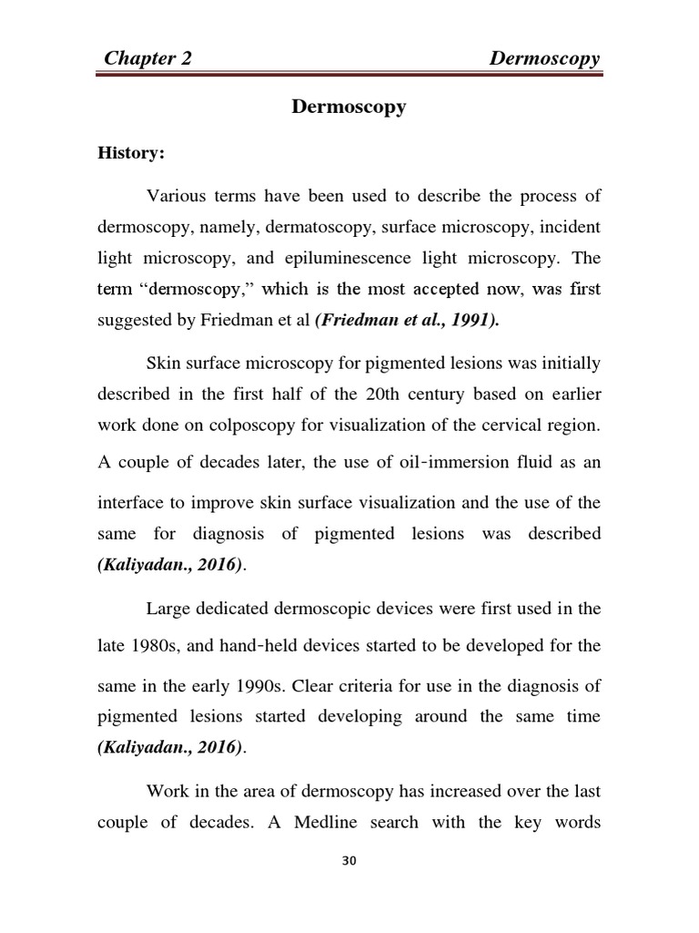 Dermoscopy Review | PDF | Camera | Skin