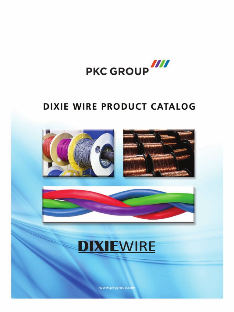 Dixie Wire Product Catalogue | PDF | Electrical Wiring | Electric Power ...