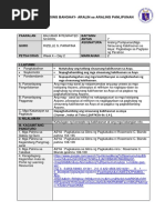 Lesson Plan 1 Grade 7 | PDF