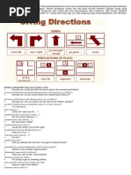 Kosakata Giving Directions Dalam Bahasa Inggris | PDF