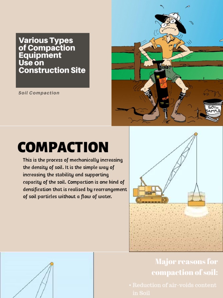 Various Types of Compaction Equipment | PDF | Civil Engineering ...