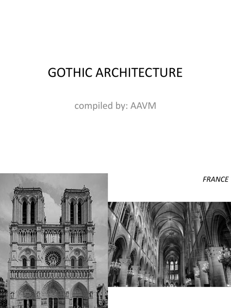 Gothic Architecture | PDF | Cathedral | Gothic Architecture