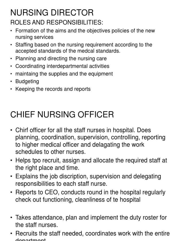 A Comprehensive Breakdown of Nursing Leadership Roles and ...