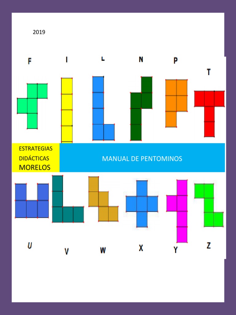 Manual de Pentominos | PDF | Rotación | Simetría