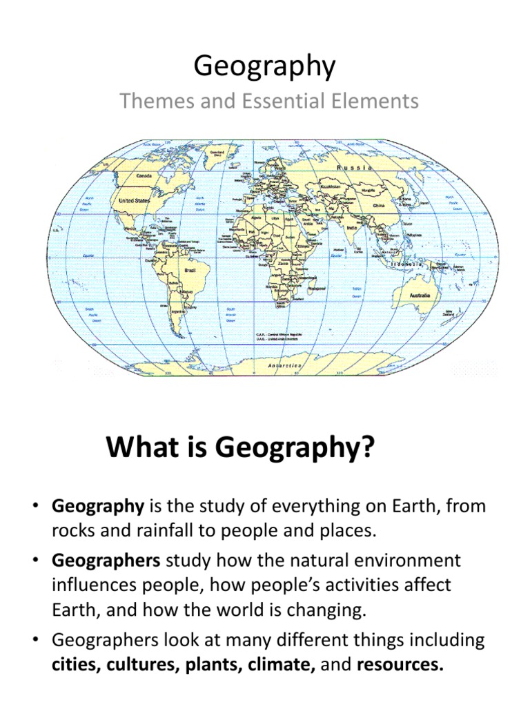 Introduction To Geography Edt | PDF | Longitude | Geography