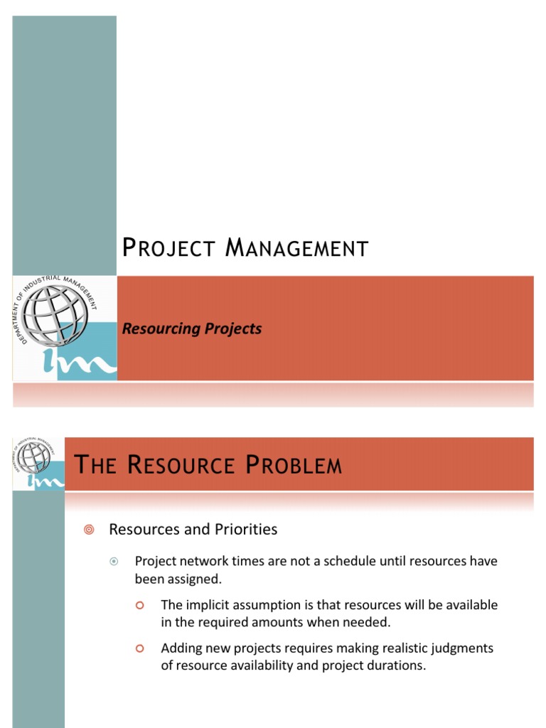 Resourcing Projects | PDF | Cognition | Cognitive Science