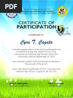 Emcee Script | PDF | Teaching Mathematics | Science