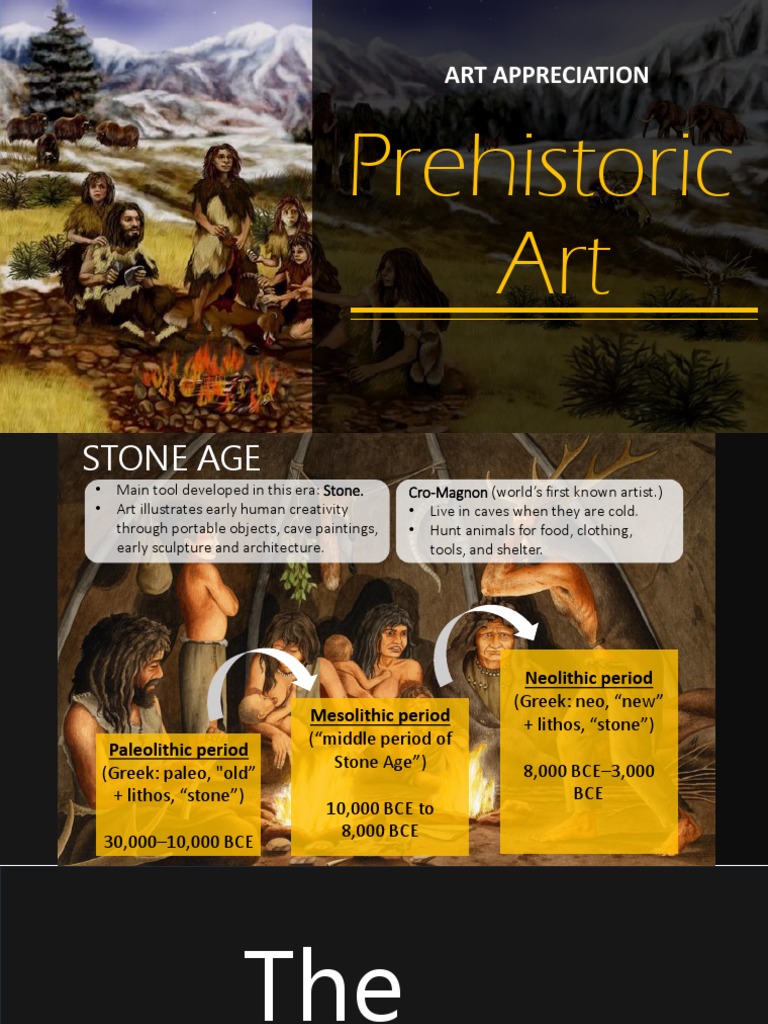 Final PPT Prehistoric | PDF | Stone Age | Sculpture