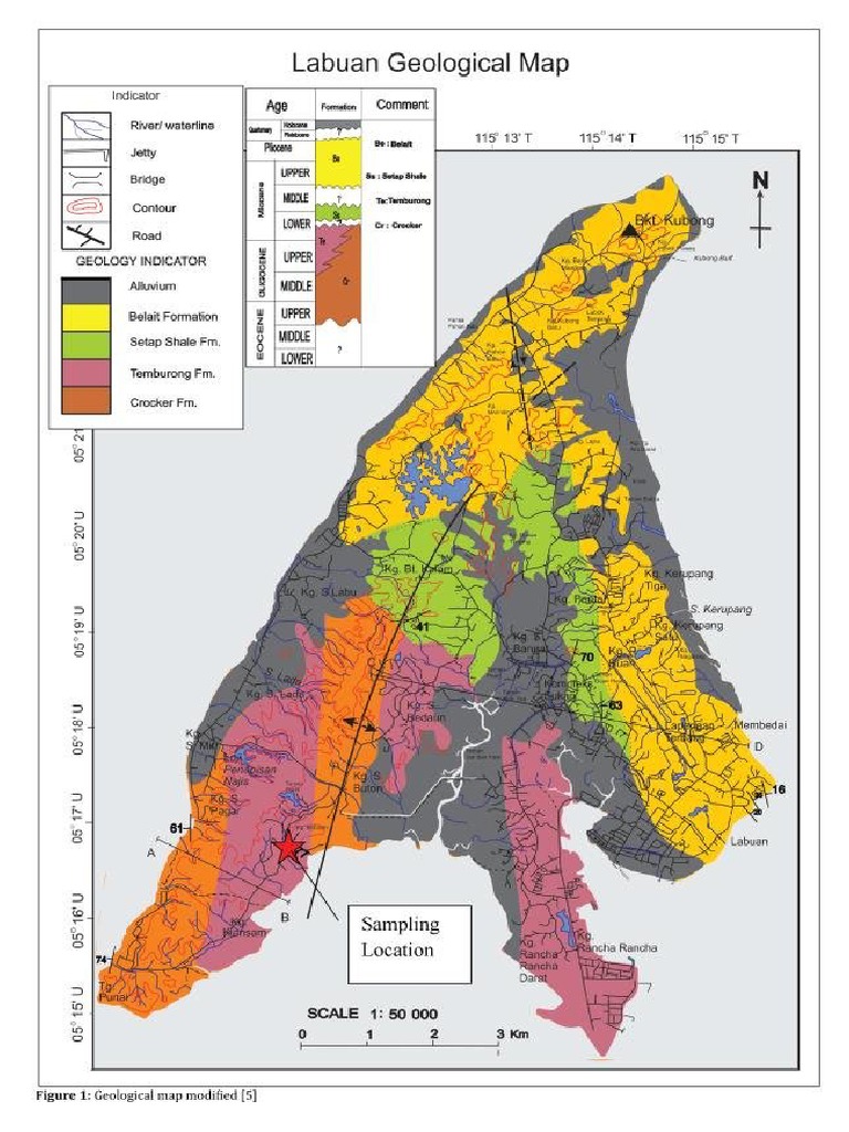 Labuan Geological-Map | PDF