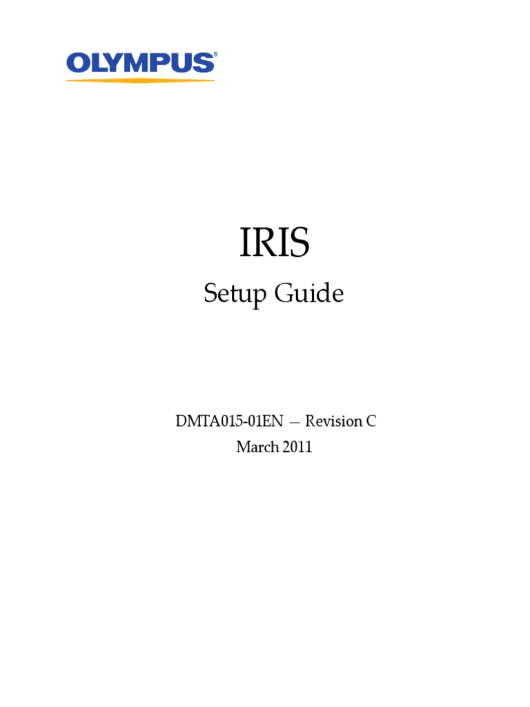 IRIS Setup Guide - EN PDF | PDF | Medical Ultrasound | Mirror