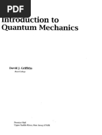 Introduction To Quantum Mechanics (3rd Edition) Griffiths | PDF | Spin (Physics) | Wave Function