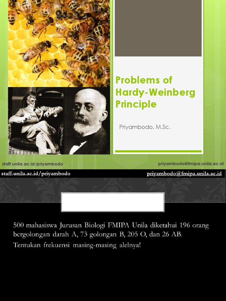 Hardy Weinberg Problems | PDF