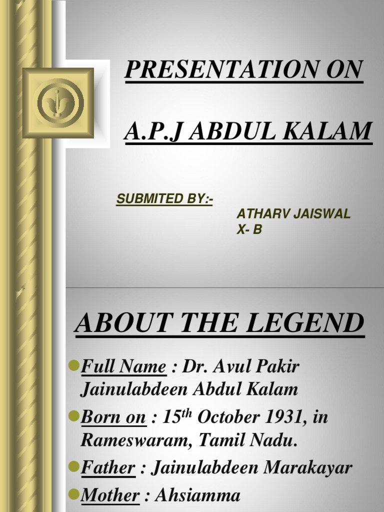 76717713-APJ-Abdul-Kalam-PPT | Leadership | Leadership & Mentoring