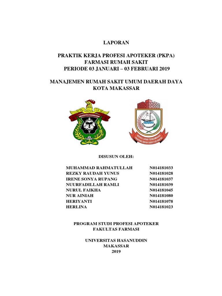 Laporan Manajemen RS DAYA GEL I | PDF