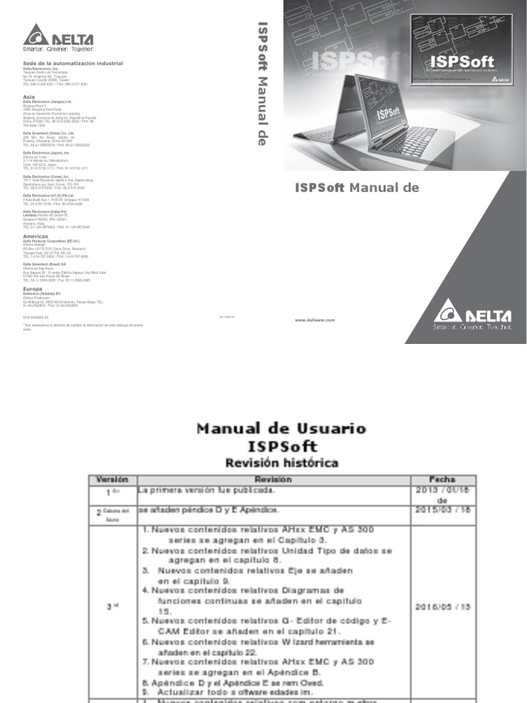 Manual de Usuario ISPSoft Delta | PDF | Biblioteca (informática) | Software